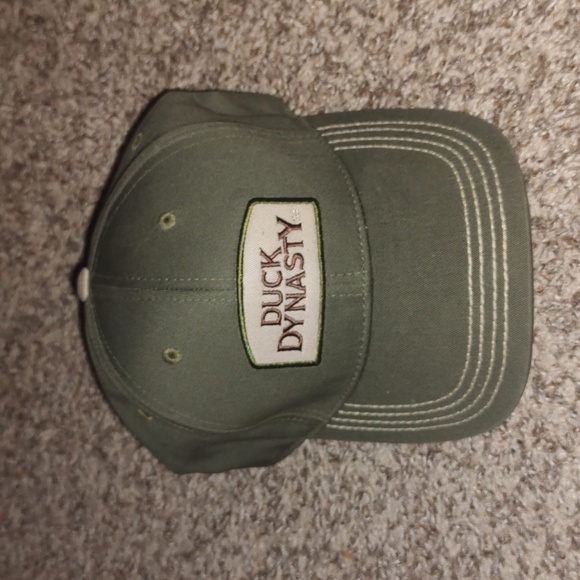 A&E | Accessories | Ae Duck Dynasty Commander Green Olive Stitched ...